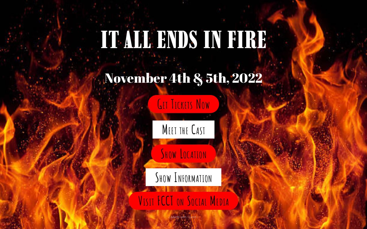 It All Ends in Fire